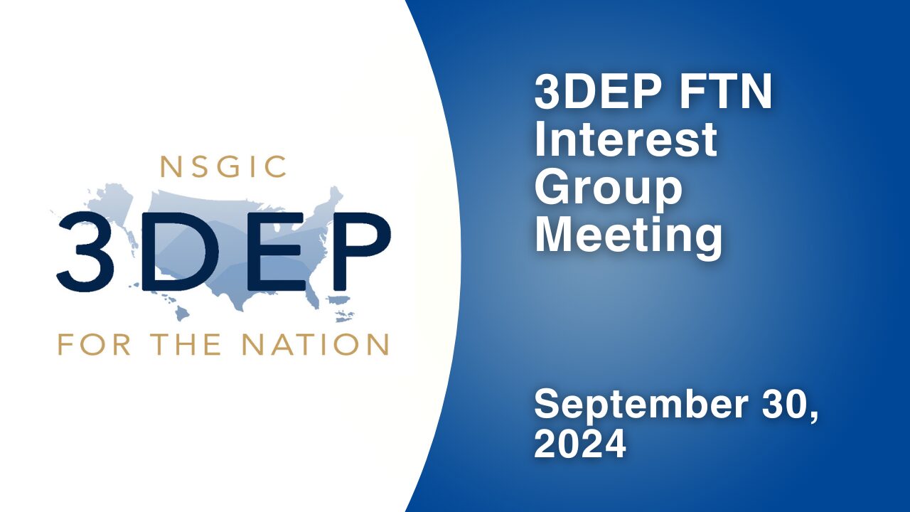 3DEP FTN Interest Group Meeting – OpenTopography: Multi-Temporal ...